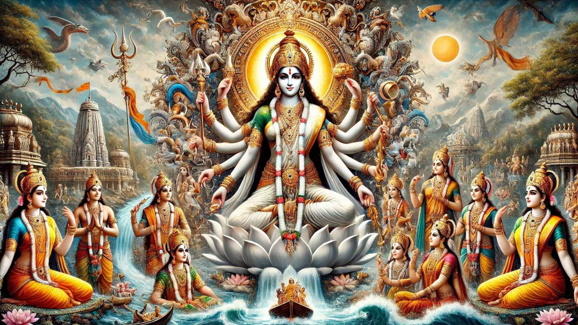 Goddess Ganga: The Sacred River of Purity and Liberation