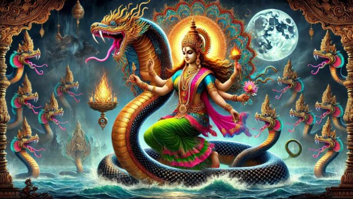 Manasa Devi - The Serpent Goddess of Prosperity and Protection ...