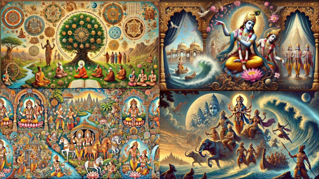 Unveiling the Spiritual Meaning of the Vedas Upanishads Gita Puranas and Epics